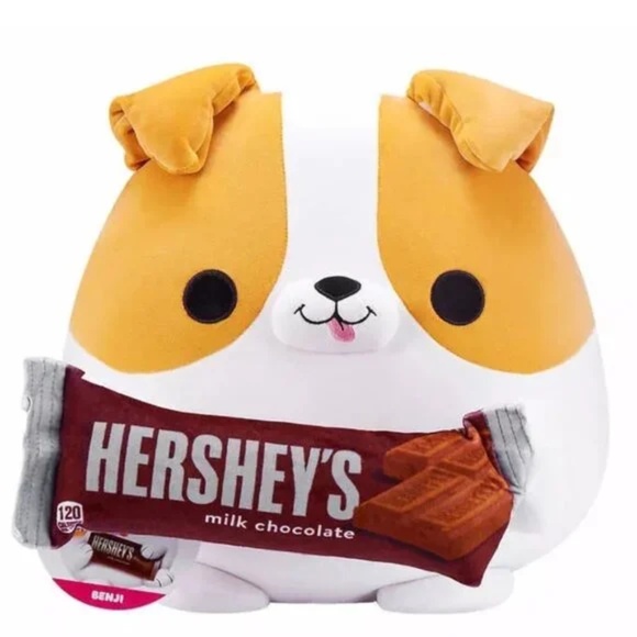 Snackles | Toys | New Zuru Snackle Benji Corgi 4 Jumbo Plush W Hersheys ...